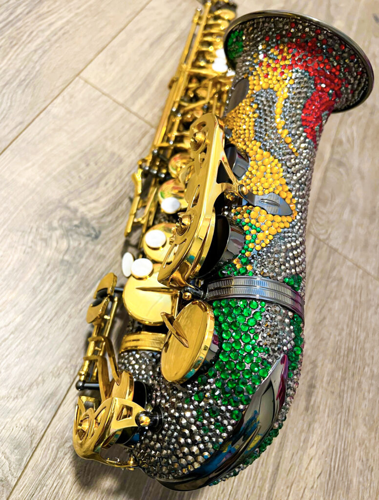 CE Winds Diamond Series "Rasta - Tribe of Judah" Alto Saxophone