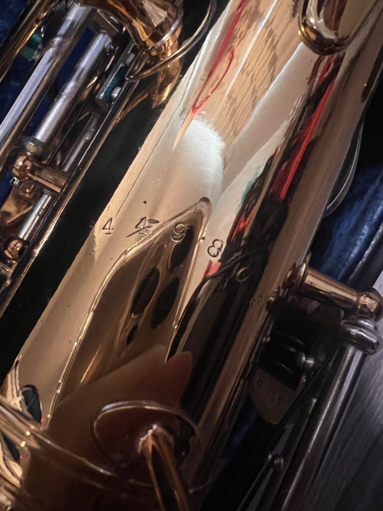 Bundy made by Selmer Alto Saxophone Red Label Serial 449XXX