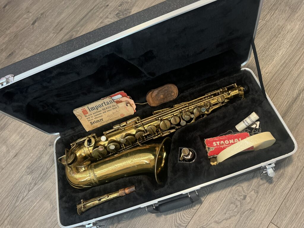 Vintage Selmer Paris SSS Super Series Alto Saxophone 1933