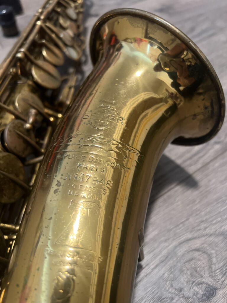 Vintage Selmer Paris SSS Super Series Alto Saxophone 1933