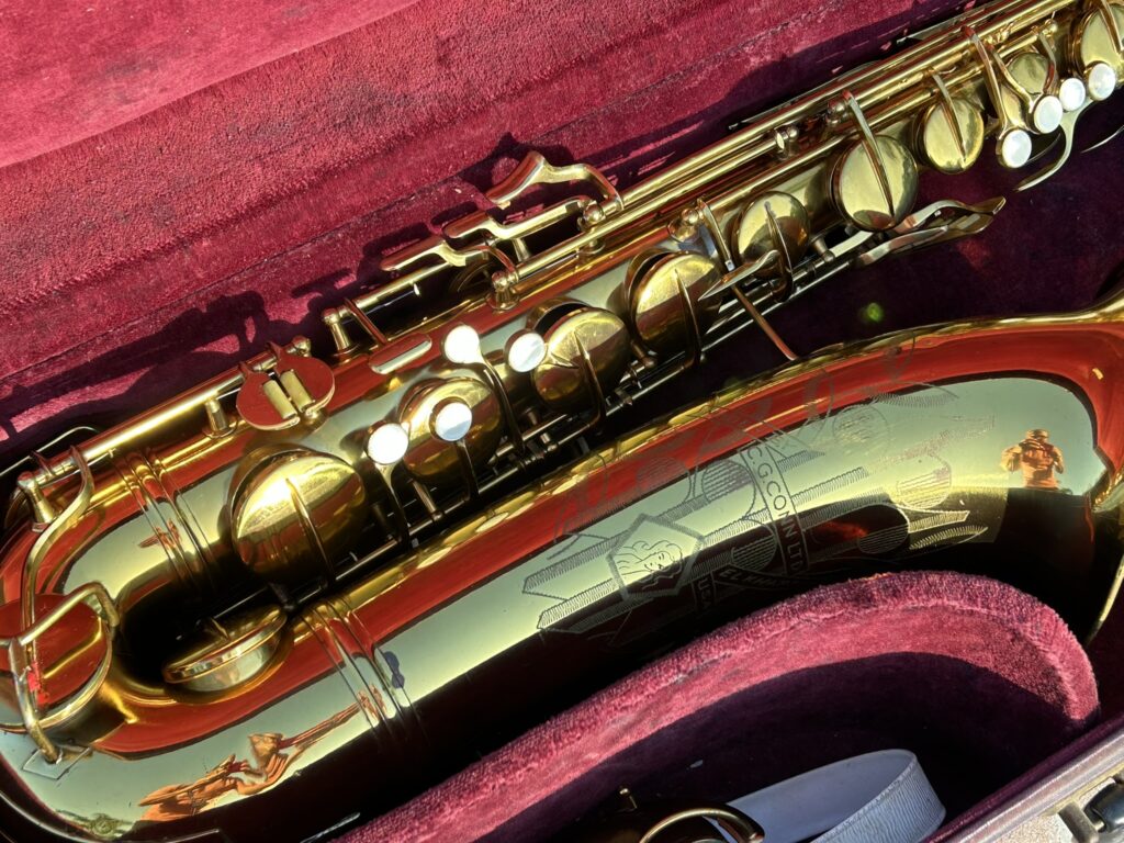 1947 Conn 10M Tenor Saxophone w/ Rolled Tone Holes