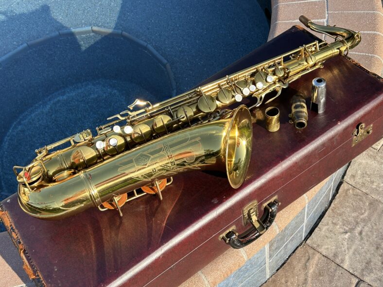 1947 Conn 10M Tenor Saxophone w/ Rolled Tone Holes